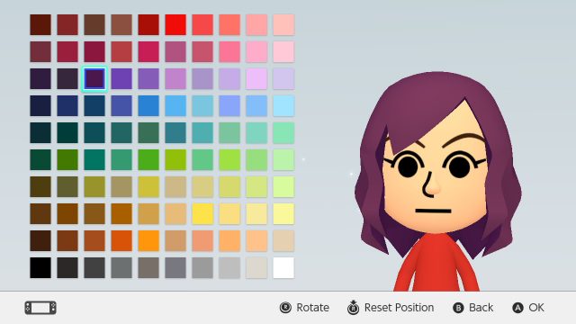 Mii Maker on Switch Features New Colors for Hair, Eyes and Mouth ...