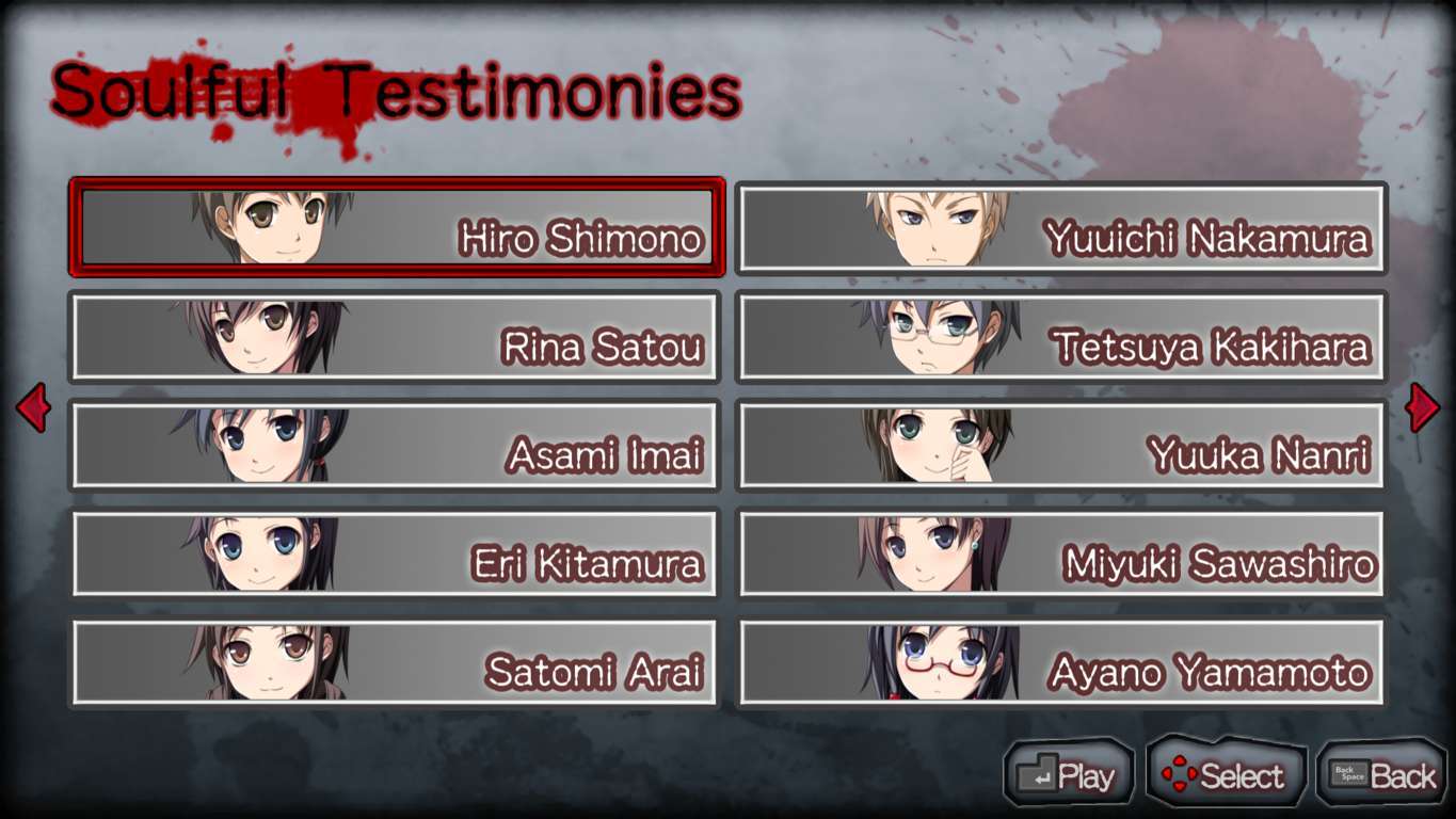 Corpse Party: Book of Shadows Out on PC in time for Halloween -opr
