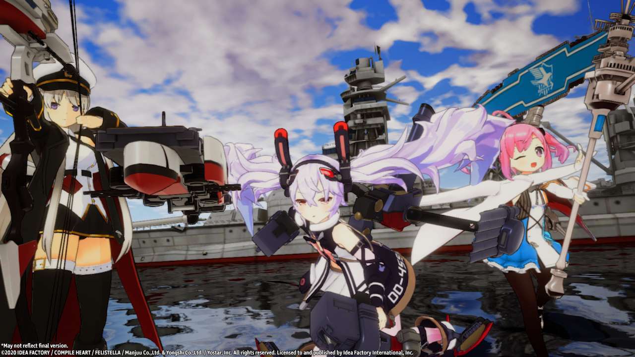 Azur Lane: Crosswave Shows off the Eagle Union Kansen - oprainfall