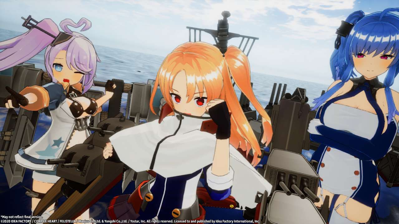 Azur Lane: Crosswave Shows off the Eagle Union Kansen - oprainfall