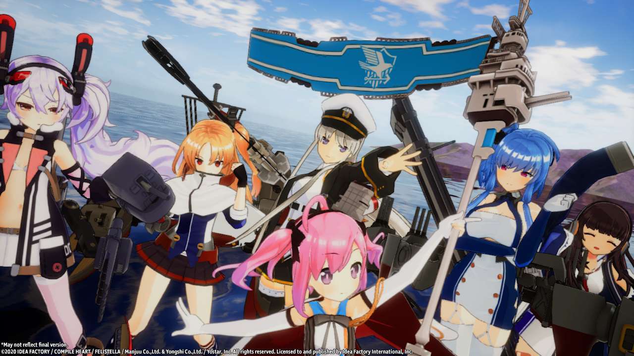 Azur Lane: Crosswave Shows off the Eagle Union Kansen - oprainfall