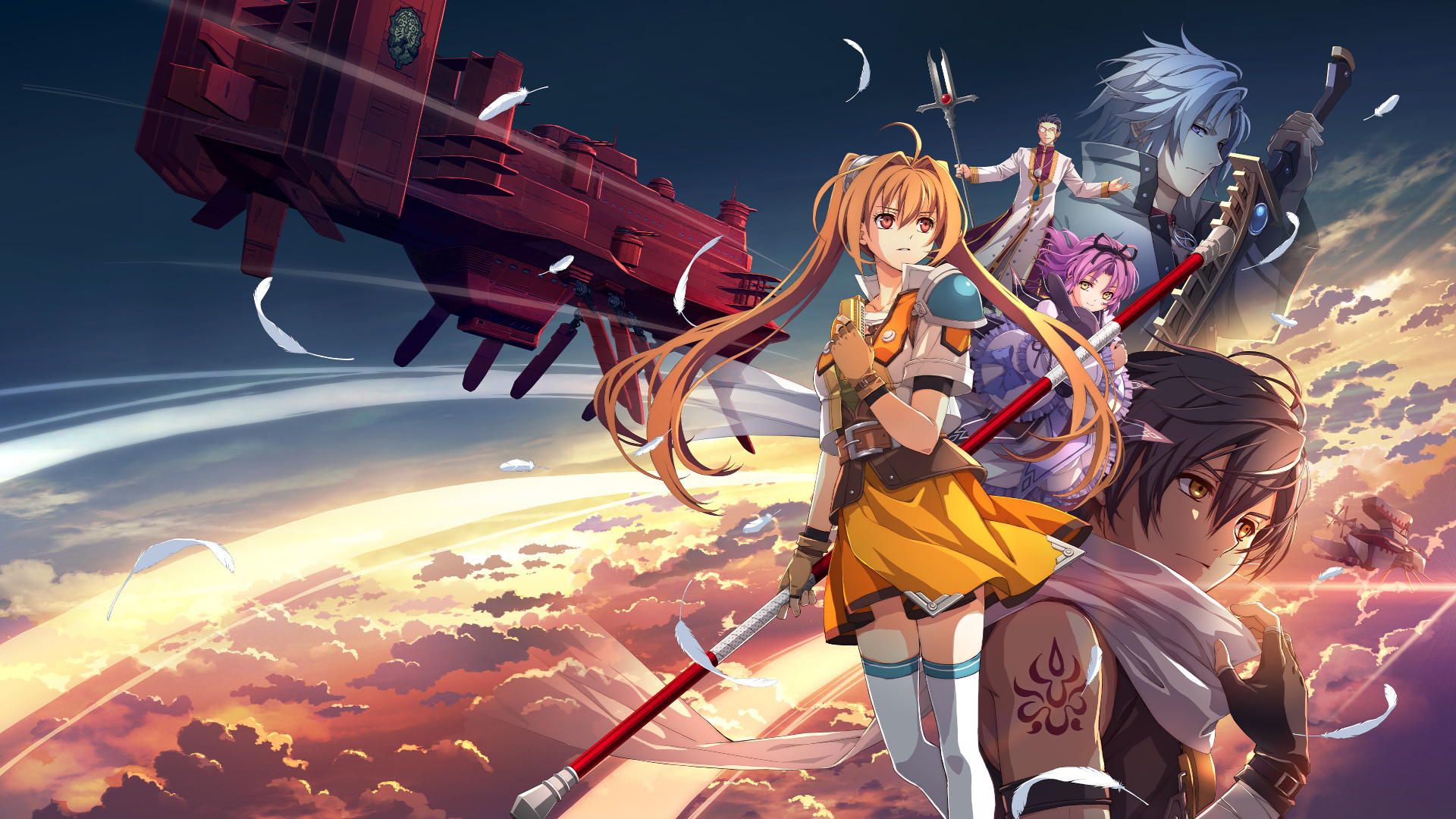 Trails in the Sky 2nd Chapter Introduces Main Characters and Voice Cast ...